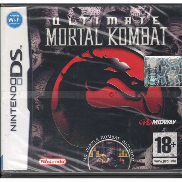 ULTIMATE MORTAL KOMBAT Jeu Vidéo Nintendo DS Nds Scellé EUR 89,67 ...