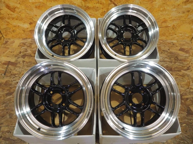 JDM WHEELS 15x8J 4x100 20 Twin spoke deep rim Set4 WP $1,381.16 - PicClick