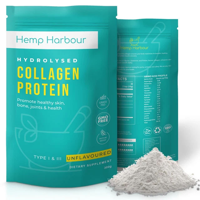 POWDER 300G | Grass-Fed, Halal, Non-GMO | Skin & Joints £23.69 ...