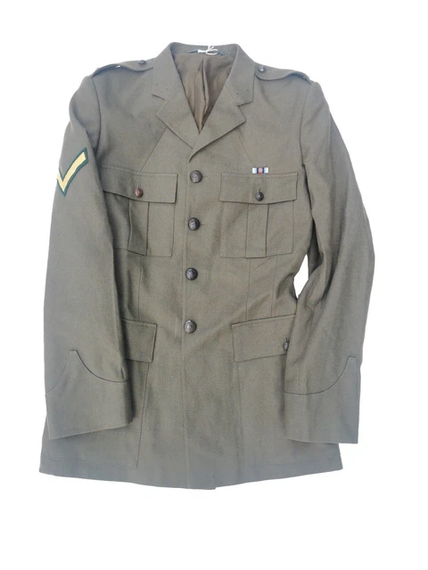 GENUINE ROYAL NAVY Marines NO5 Dress Uniform Tunic Lovat Scouts Afghan ...