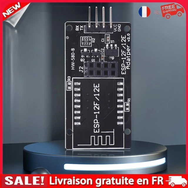 ESP8266 ESP-12E/12F WIFI Wireless Transceiver Module 5V Sensor Networks ...