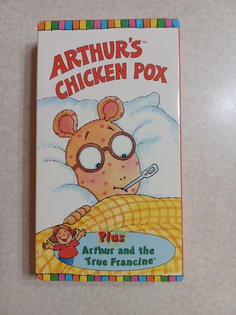 ARTHUR'S CHICKEN POX VHS Tape PBS Kids Marc Brown $15.00 - PicClick