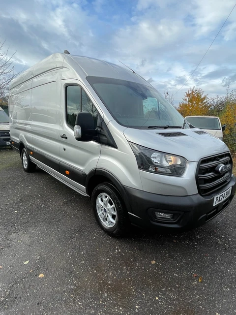 2024 FORD TRANSIT 350 Trend P/V Ecoblue Xlwb Silver 59000 Miles £13,600 ...
