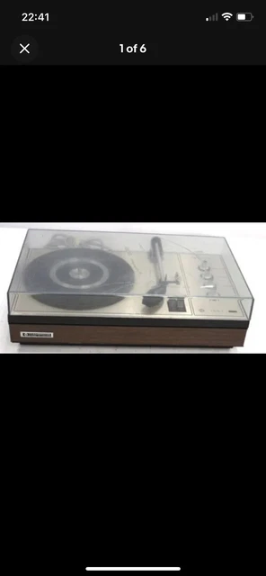 VINTAGE CAMBRIDGE PYE 3 Speed Stereo Record Player 1557, Silver used £ ...