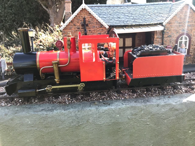 CHEDDAR MODELS IVER Live Steam Locomotive project Garden Railway SM32 ...