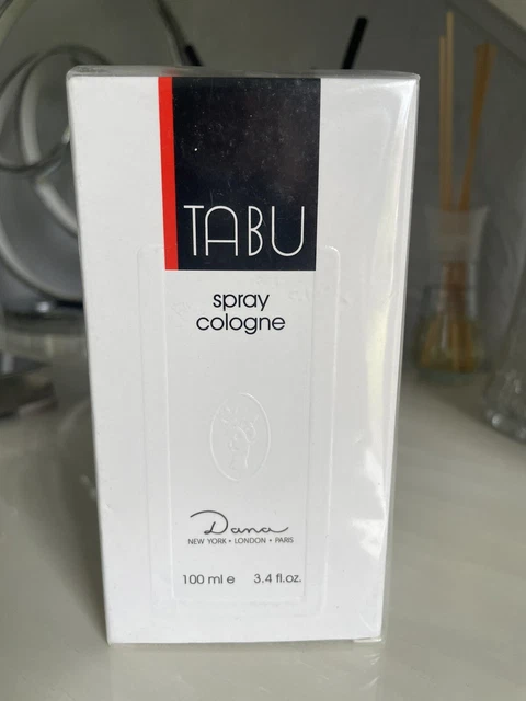 TABU PERFUME BY dana Spray Cologne 100mil New Bottle £45.00 - PicClick UK