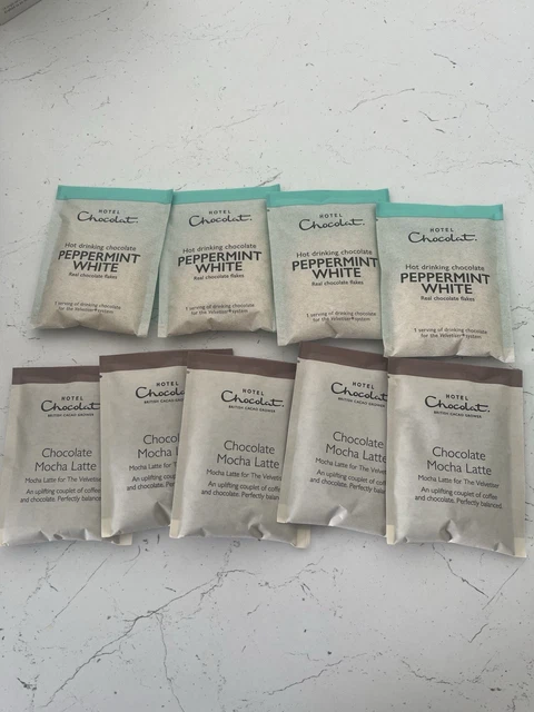 HOTEL CHOCOLAT VELVETISER Bundle Fire And Ice Peppermint Mocha £5.45 ...