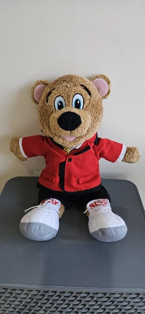 BUTLINS BILLY BEAR Red Coat 14" 35cm Plush Soft Toy Teddy Bear Souvenir ...