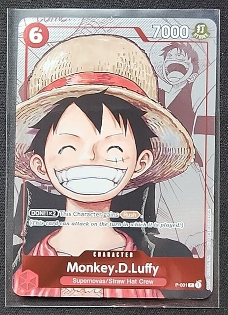 MONKEY D LUFFY P-001, One Piece Card Game, 25Th Anniv Premium Card Collection $11.99 - PicClick CA