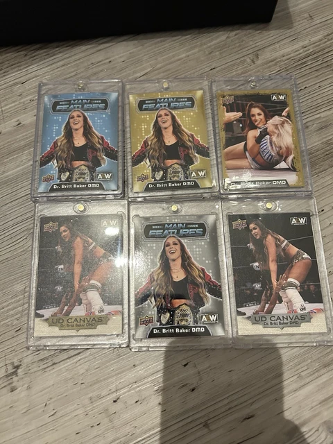 ALL ELITE WRESTLING AEW Card Sammelkarten Upper Deck Dr Britt Baker DMD EUR 20,00 - PicClick DE