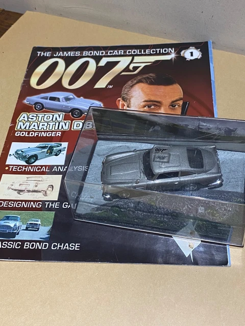 JAMES BOND CAR Collection Aston Martin DB5 Goldfinger + Magazine #1 £0.99 - PicClick UK