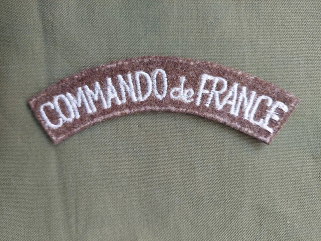 ECUSSON PATCH ww2 commando de France . 1944 Provence liberation EUR 12 ...