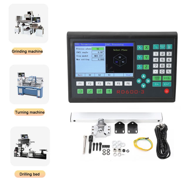 2/3 AXIS DRO Digital Readout Display for Milling Mill Lathe Machine Tool $174.37 - PicClick CA