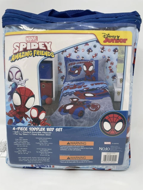 MARVEL SPIDEY & his Amazing Friends "Spidey Time" 4-piece Toddler ...
