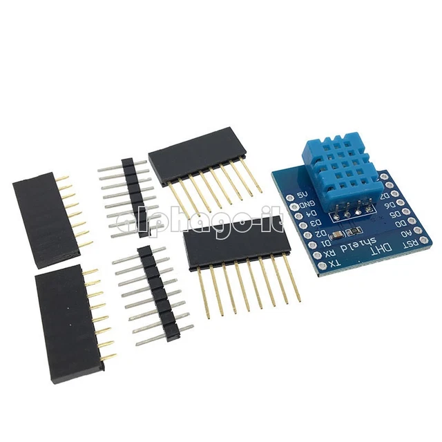 D1 MINI WEMOS DHT11 Single Bus Digital Temperature Humidity Sensor ...