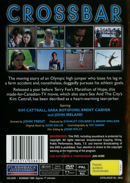 CROSSBAR DVD (REGION ALL PAL) Kim Cattrall £5.26 - PicClick UK