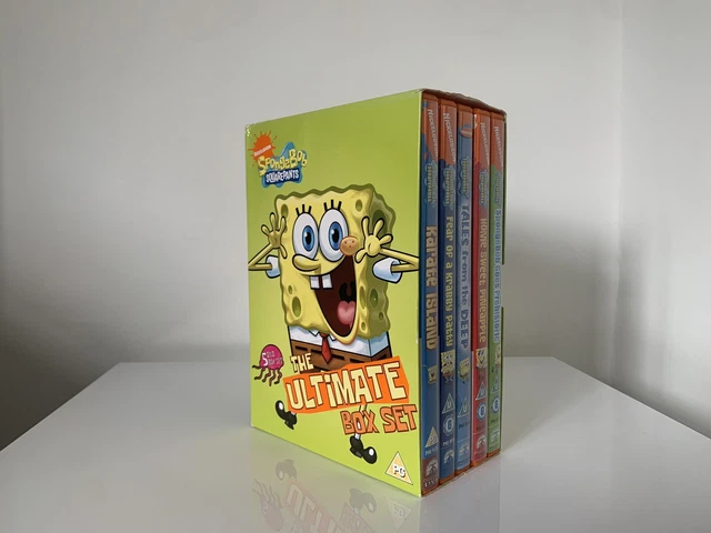 SPONGEBOB SQUAREPANTS THE Ultimate Boxset Collection Nickelodeon 5 DVDs ...