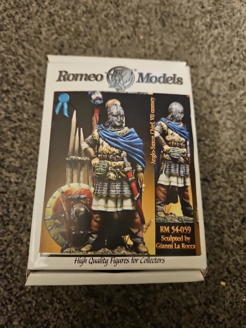 ROMEO MODELS - Anglo Saxon Chief 7th Century Rm 54-059 RO54059 New 54mm ...