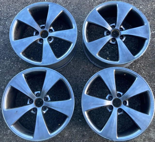 4X FORD FALCON BF FPV Force6 turbo Force8 wheels 19 inch SHADOW ARGENTS ...