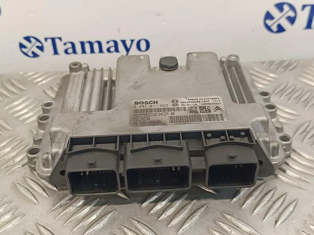 0281011633 BOÎTIER MOTEUR uce pour PEUGEOT 407 1.6 HDI 110 2004 EDC16C34 1106495 EUR 51,97 ...