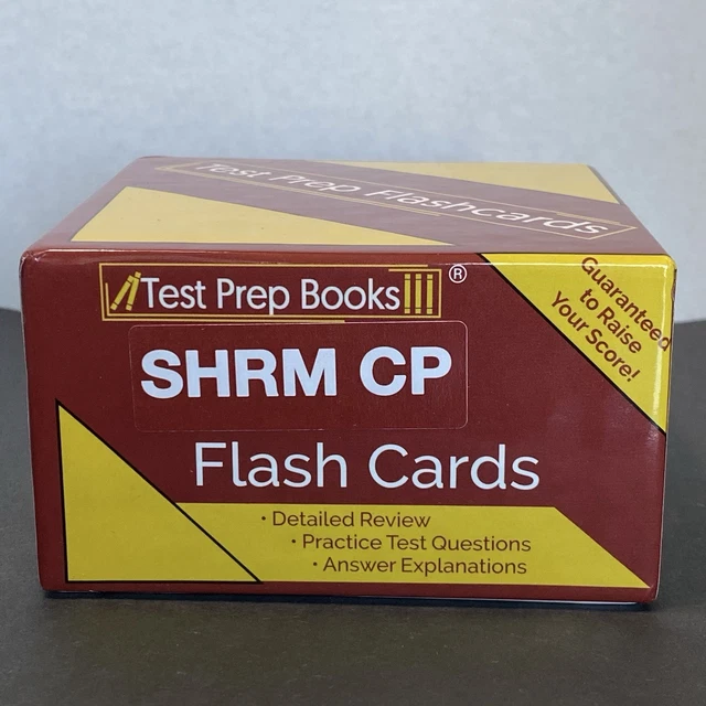 SHRM CP EXAM Prep 2025-2026 Practice Question Study Flash Cards Human ...