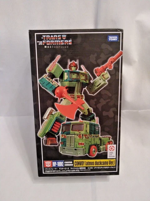 FIGURINE TAKARA TOMY × Atmos Transformers Masterpiece Convoy MP-10 DC ...