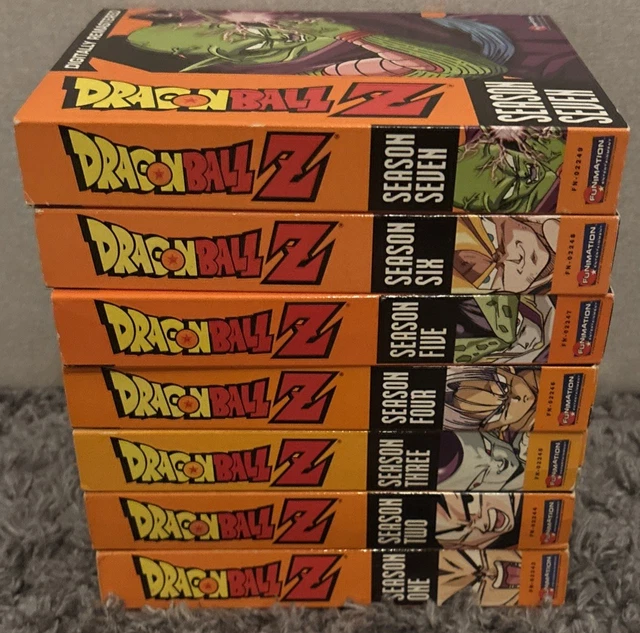 DRAGON BALL Z DVD Complete Series Seasons 1-7 Digitally Remastered ...
