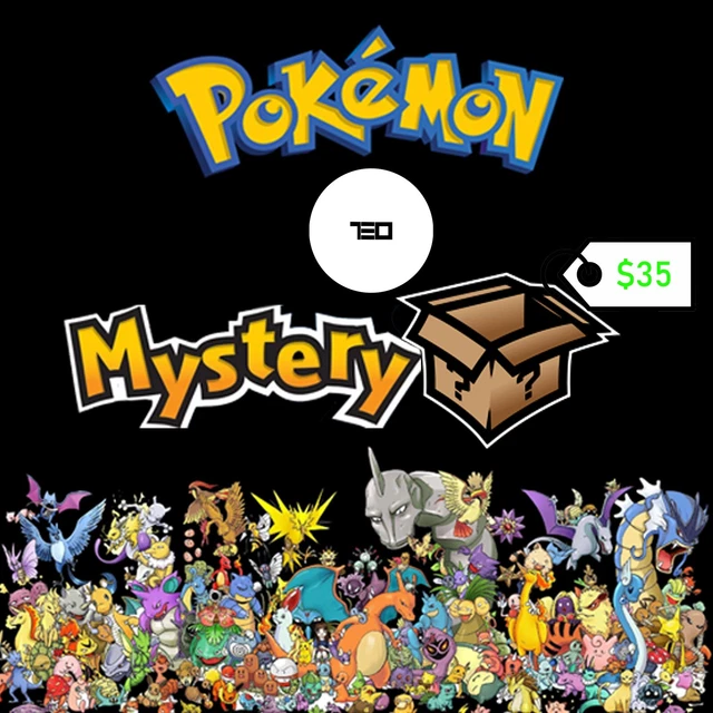 POKEMON $35 MYSTERY Box - Graded Cards, Booster Packs, Sealed Products ...