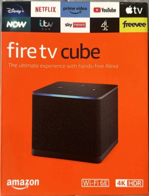 AMAZON FIRE TV Cube 4K Ultra Hd Streaming Media Player With Alexa - New & Sealed £122.95 ...
