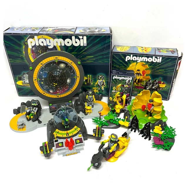 PLAYMOBIL SPACE ALIEN Bundle Lot Control Centre Prison Pod Voyager ...