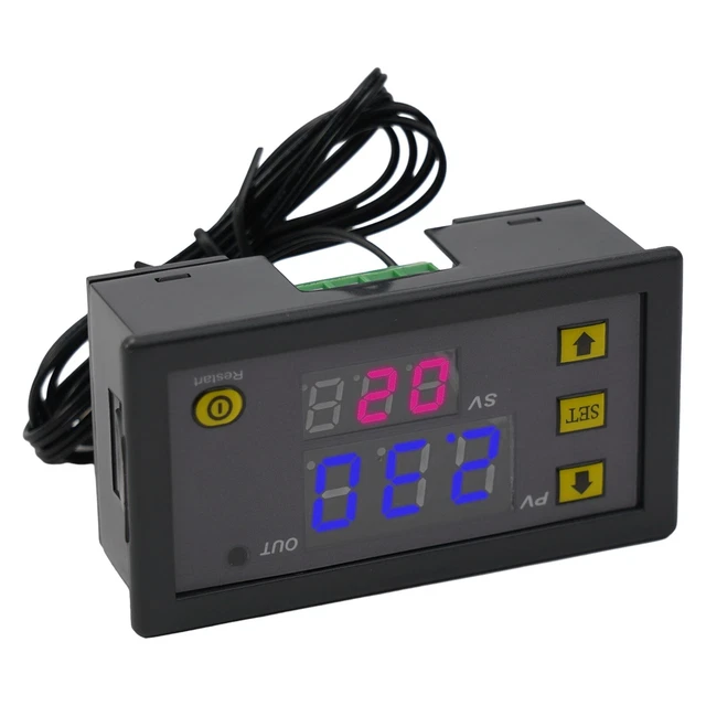 SET THE DESIRED Temperature with Ease W3230 Interrupteur de contrôle de ...