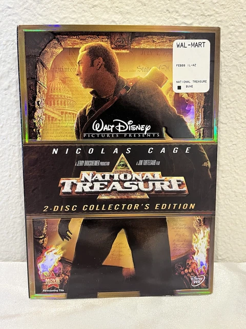 NATIONAL TREASURE (TWO-DISC Collector's Edition) - DVD By Nicolas Cage ...