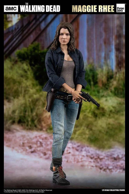 THE WALKING DEAD Maggie Rhee 1/6 Figurine Three A Toys EUR 308,18 ...