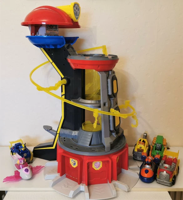 PAW PATROL MIGHTY Look Out Tower with 6 Mighty Vehicles & Pups. £129.99 ...