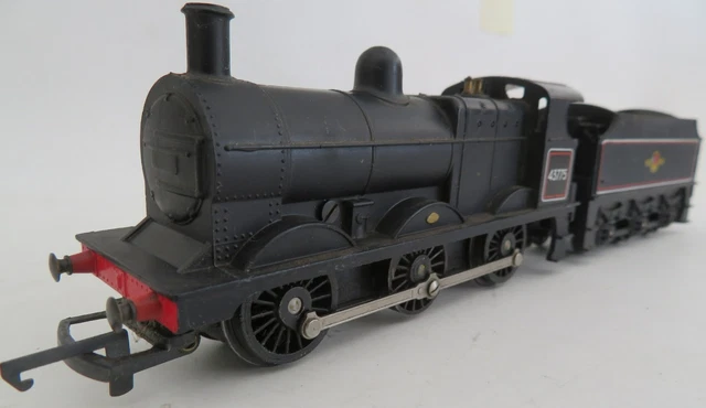 TRI-ANG HORNBY R251 BR black Deeley Class 3F 0-6-0 Tender loco 43775 ...