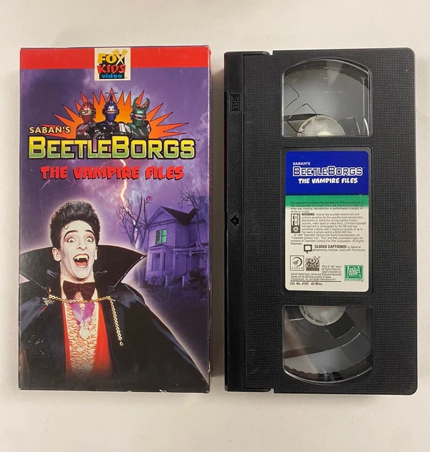 SABAN'S BEETLEBORGS THE Vampire Files VHS Fox Kids 1997 £10.33 ...