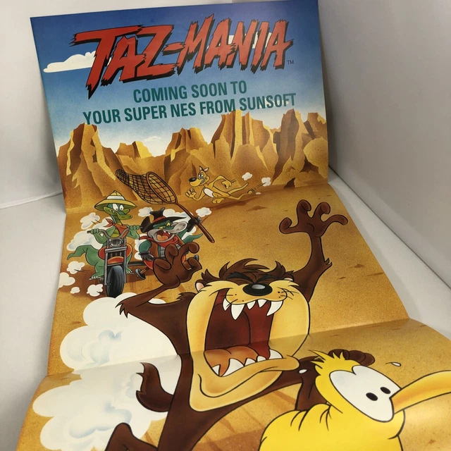 NINTENDO POWER MAGAZINE 46 1993 Tiny Toon Adventures NES TazMania ...