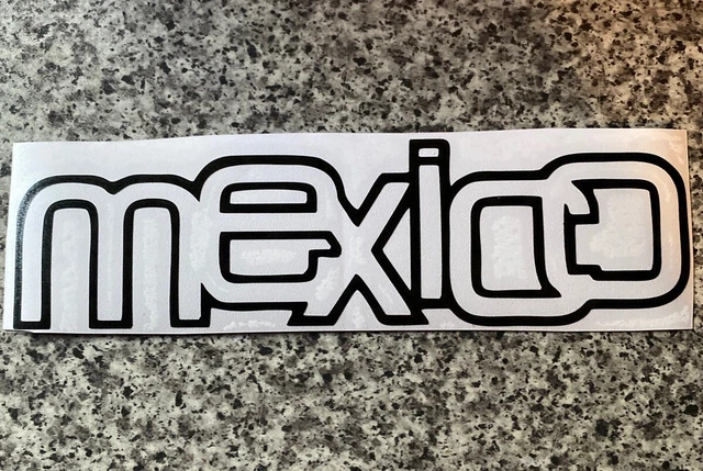 FORD MEXICO BOOTLID Decal. Gloss Black Sticker. Classic Ford. Classic ...