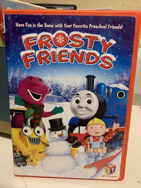 DVD FROSTY FRIENDS Barney Bob The Builder Pingu Kipper Hit ...