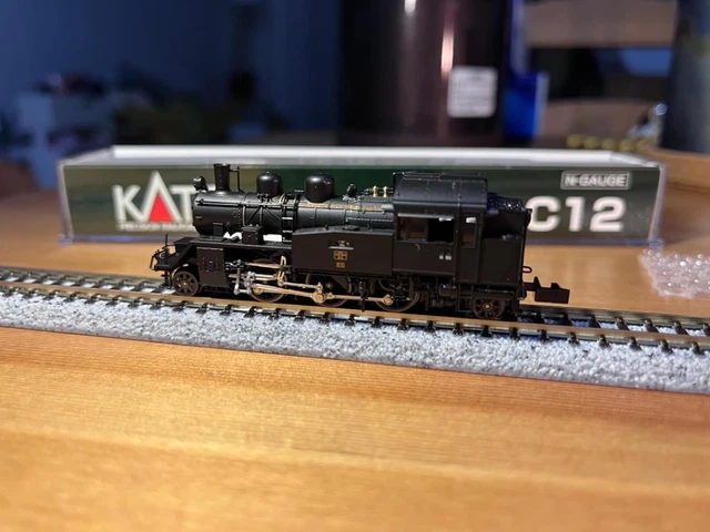 KATO 2022-1 N gauge C12 Model Train Small Tank Steam Locomotive From ...