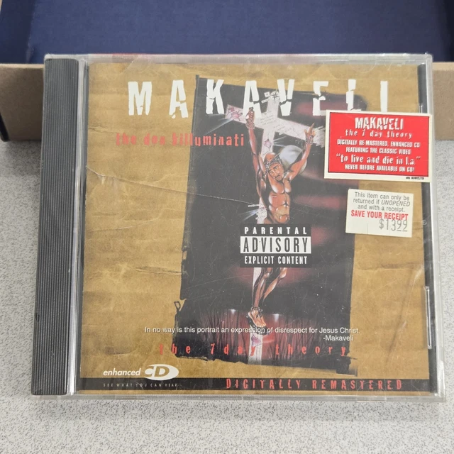 THE 7 DAY Theory by Makaveli (CD, 2001) the don killuminati Sealed ...