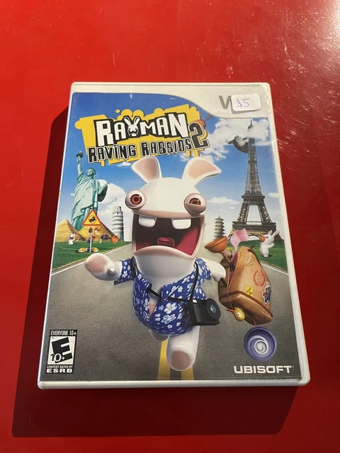 RAYMAN RAVING RABBIDS 2 (Nintendo Wii, 2007) £4.81 - PicClick UK