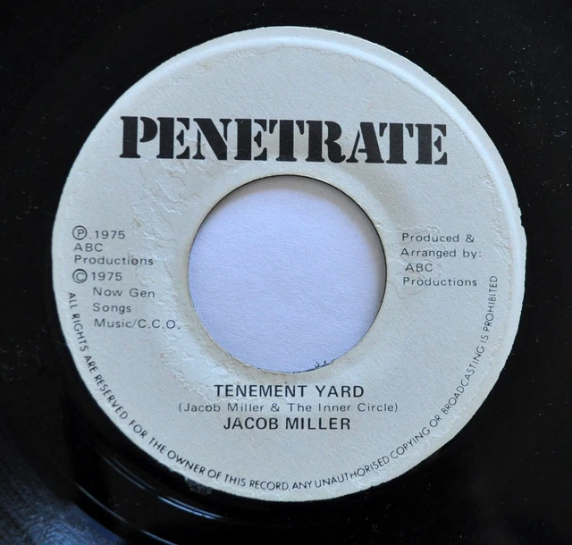JACOB MILLER TENEMENT Yard / Tenement Dub. Penetrate Reggae 45 $14.90 ...