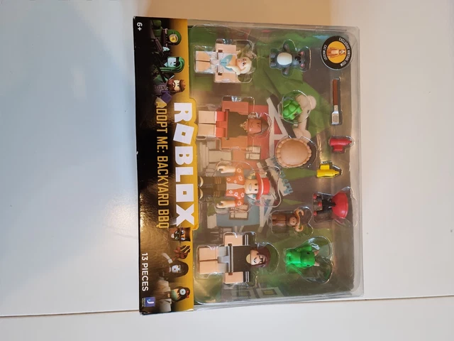 ROBLOX ADOPT ME Figure BBQ Backyard & virtual item code brand new £15. ...