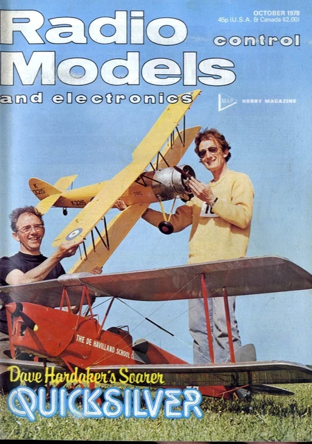 RADIO CONTROL MODELS & Electronics Magazine 1978 Oct Dave Hardaker's ...