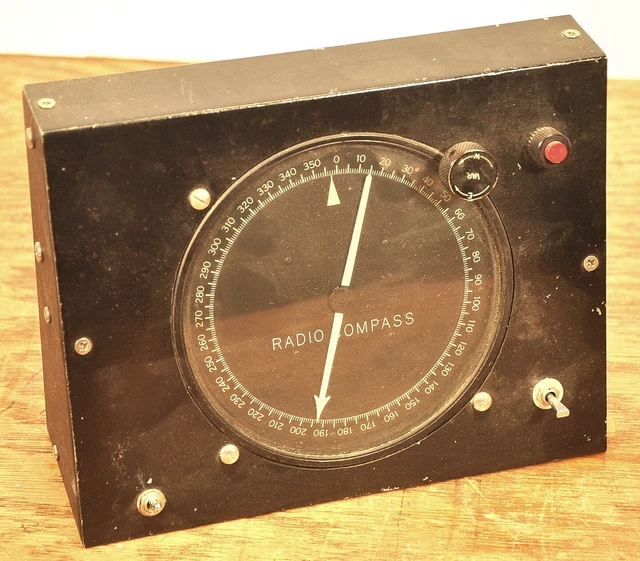 VINTAGE BENDIX RADIO Radio Compass Indicator Type I-82-A £14.87 - PicClick UK