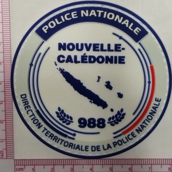 ECUSSON POLICE GENDARMERIE Patch Badge Nouvelle Caledonie 988 Noumea ...