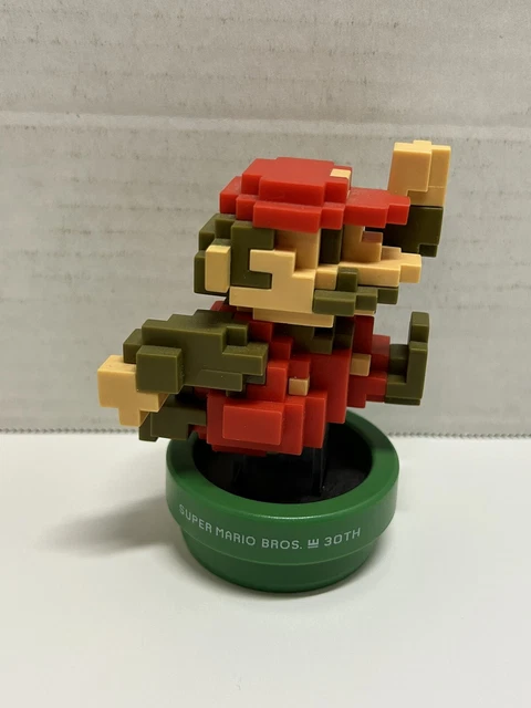NINTENDO AMIIBO 30° Anniversario Classico 8-Bit Mario Super Mario Bros ...