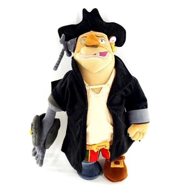 DISNEY STORE TREASURE Planet Pirate Long John Silver Character 16 ...