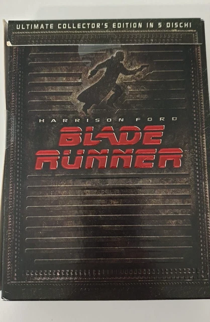 DVD BLADE RUNNER HARRISON FORD ULTIMATE COLLECTOR'S EDITION 5 Dischi ...